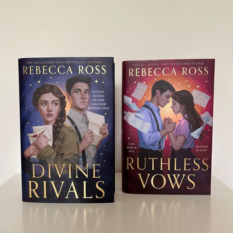Divine Rivals & Ruthless Vows by Rebecca Ross, Hardcover | Pangobooks