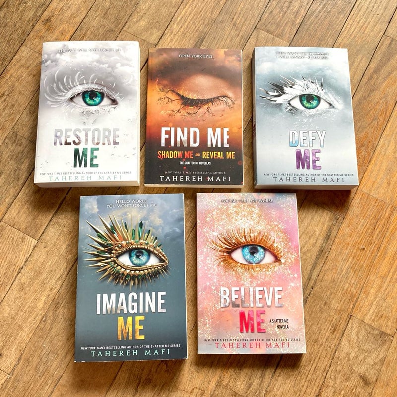 Shatter Me Series (complete series - 9 books) by Tahereh Mafi ...