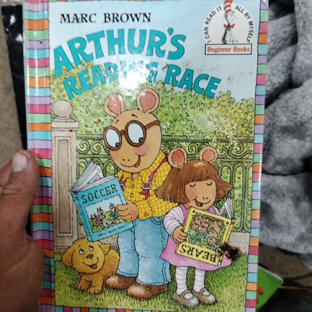 Arthur reading race by Mark Brown, Hardcover | Pangobooks