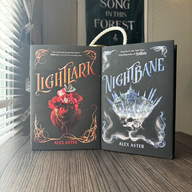 Lightlark + Nightbane 1st Ed. by Alex Aster, Hardcover | Pangobooks