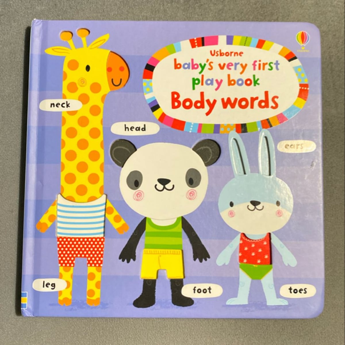 Baby's Very First Playbook Body Words by Stella Baggott