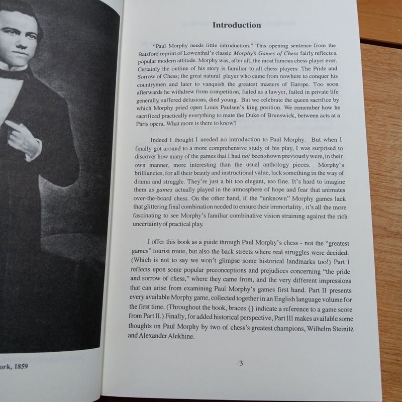 Paul Morphy and the Evolution of Chess Theory by Macon Shibut