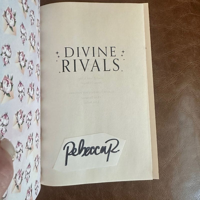 Divine rivals special edition signed by Rebecca Ross , Hardcover ...
