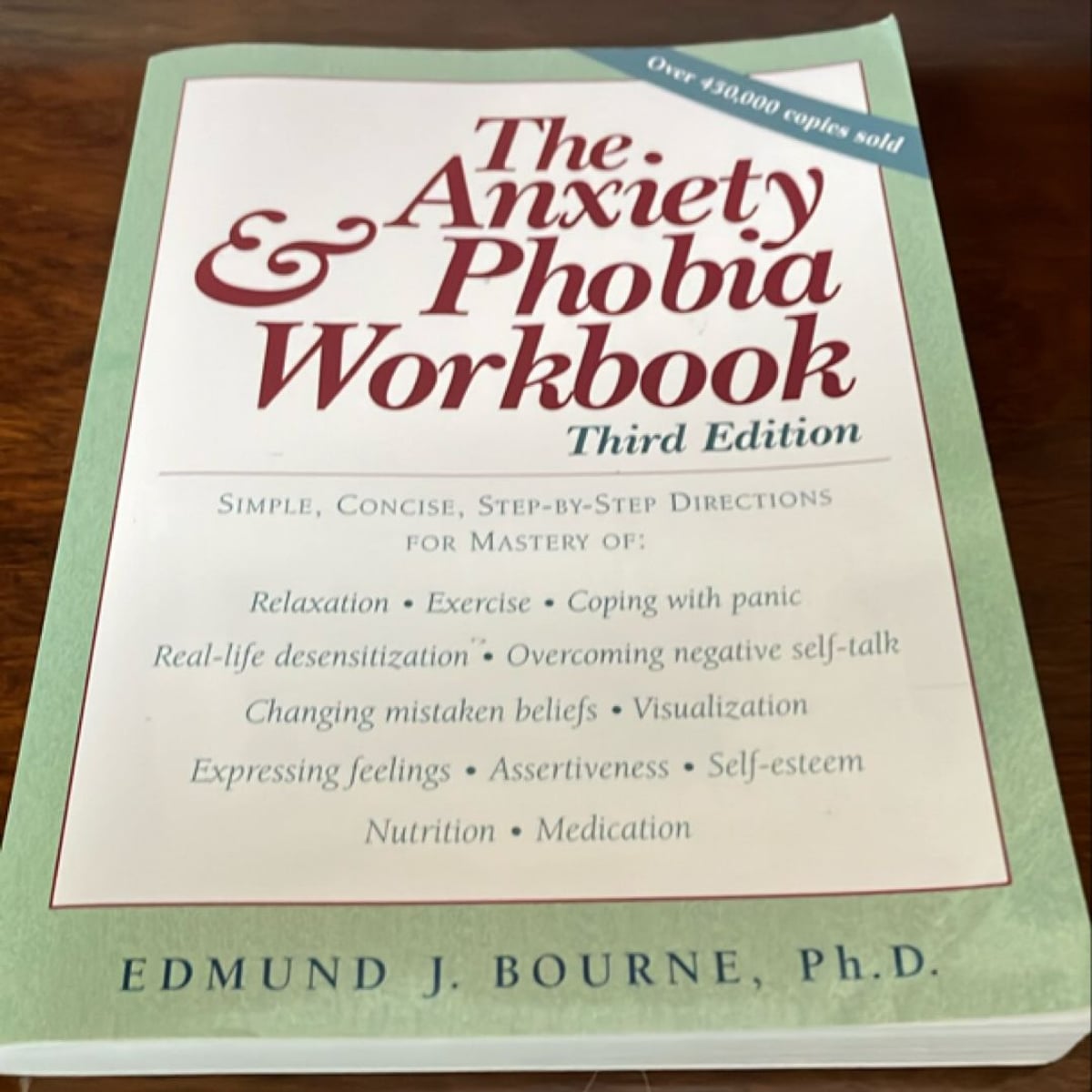 The Anxiety and Phobia Workbook by Edmund J. Bourne, Paperback | Pangobooks