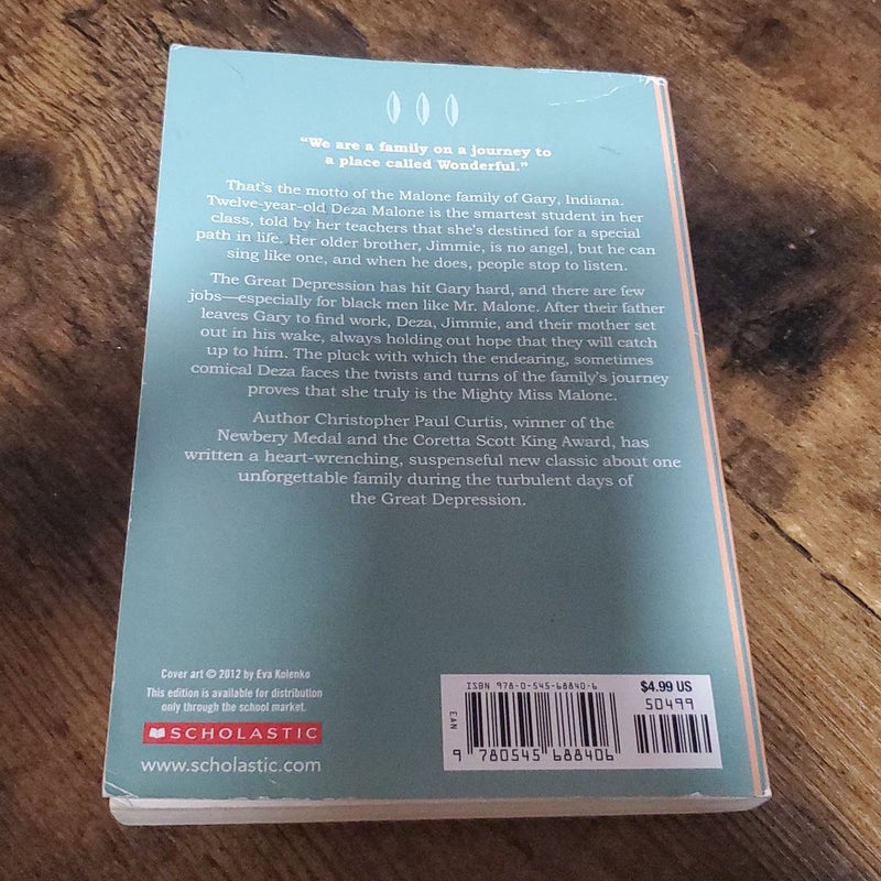 The MIGHTY Miss MALONE by Christopher Paul Curtis, Paperback | Pangobooks