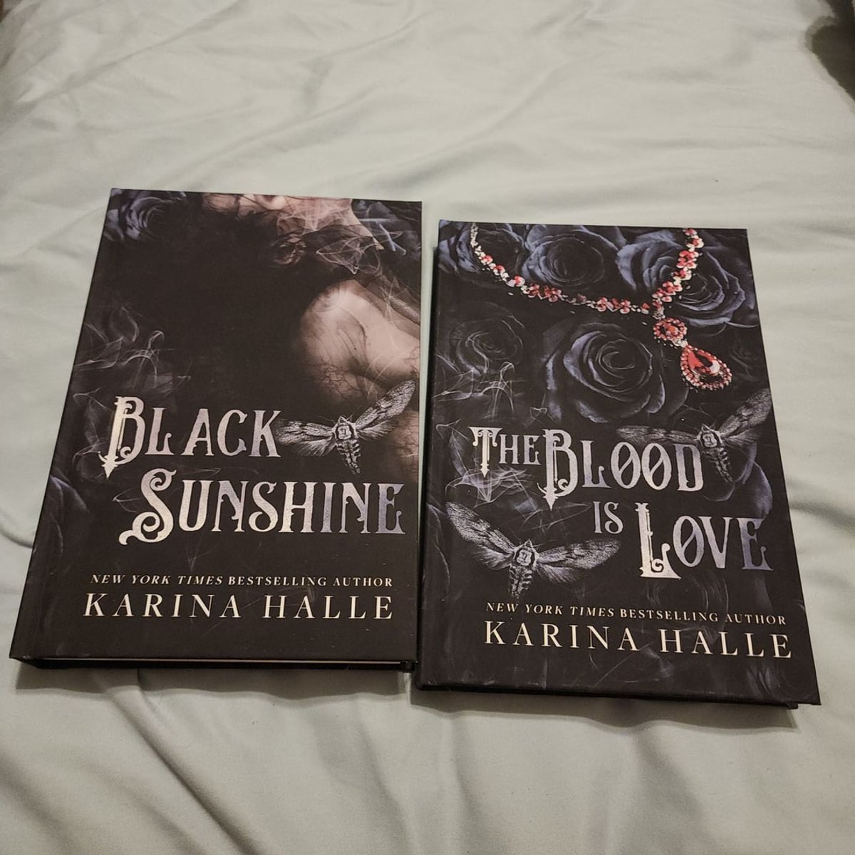 Dark Eyes Series - Black Sunshine, The Blood is Love by Karina Halle ...