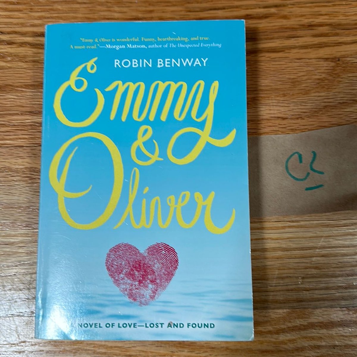 Emmy and Oliver by Robin Benway