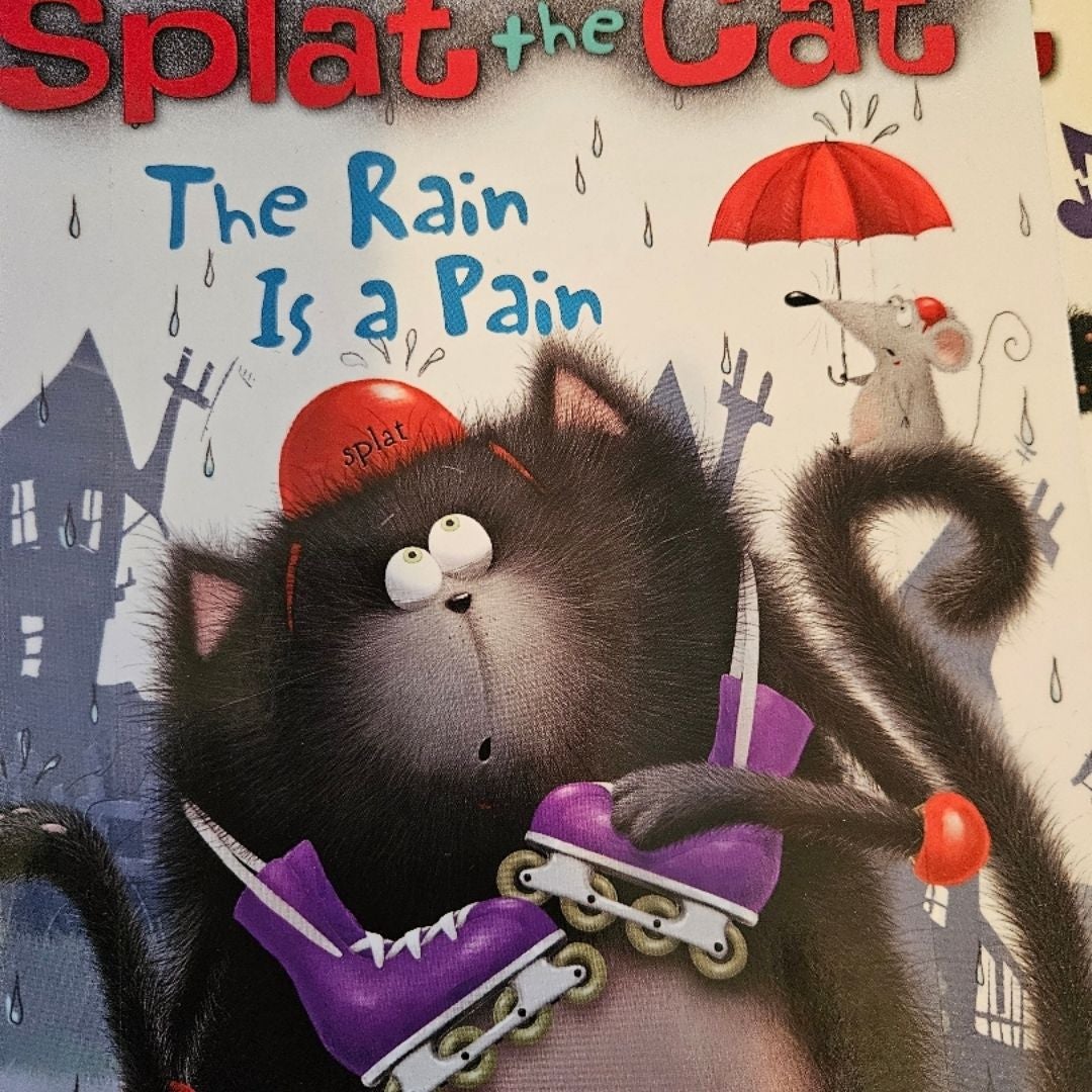 The rain is a pain. Splat the cat by Scotton, Paperback | Pangobooks