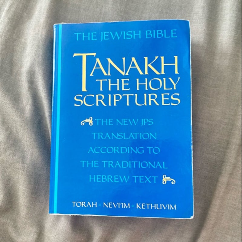 JPS TANAKH: the Holy Scriptures (blue) by Inc. Jewish Publication ...