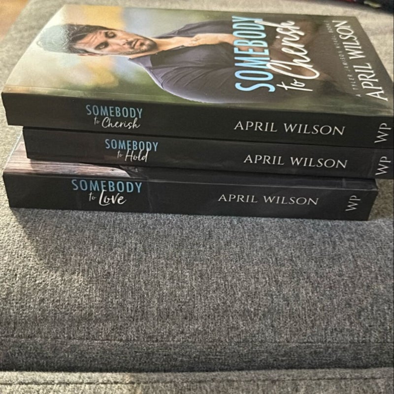Somebody To Love/Hold/Cherish by April Wilson, Paperback | Pangobooks