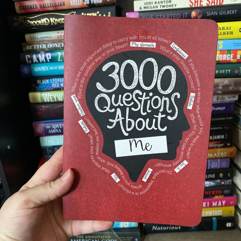 3000 Questions About Me by Piccadilly Inc, Paperback | Pangobooks