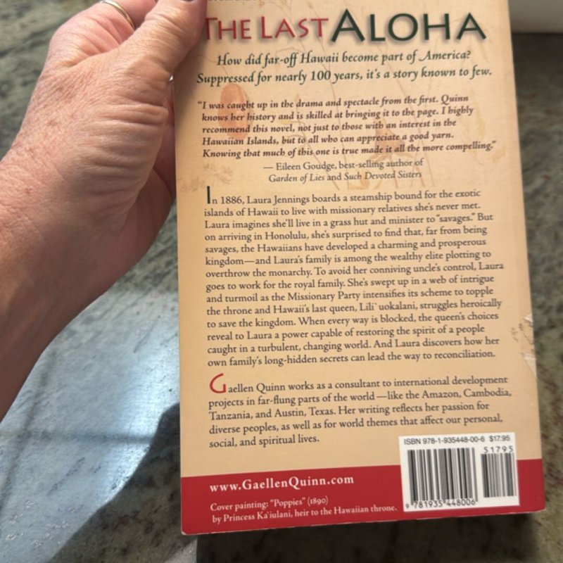 The Last Aloha by G, Paperback | Pangobooks