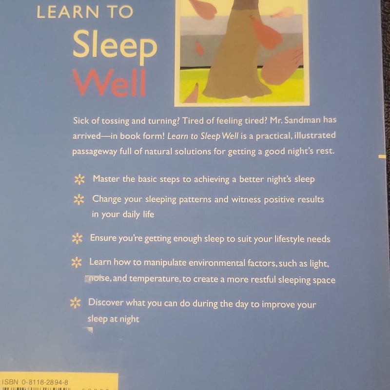 Learn to Sleep Well by Chris Idzikowski, Paperback | Pangobooks