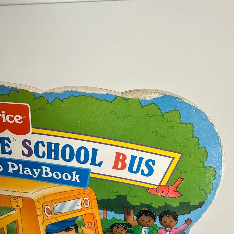 Fisher-Price My Little People School Bus, Lift the Flap by Fisher Price ...