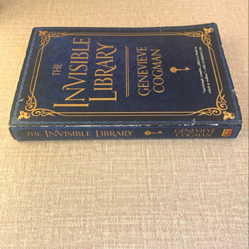 The Invisible Library by Genevieve Cogman