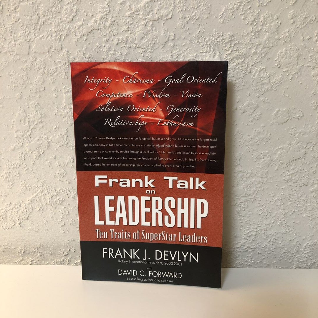 Frank Talk on Leadership by David Forward