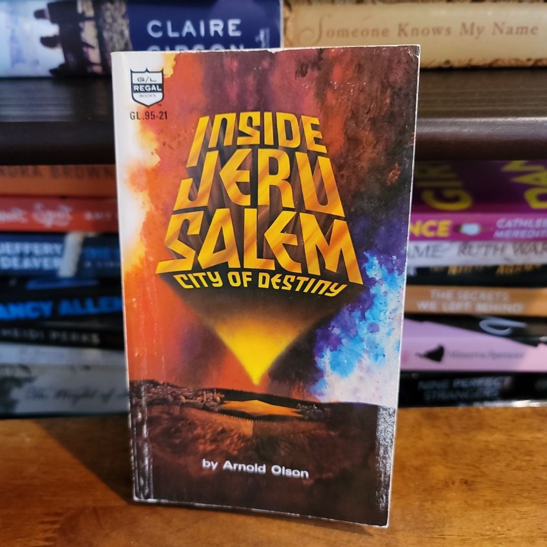 VINTAGE 1969 Inside Jerusalem City of Destiny by Arnold Olson by Arnold Olson, Paperback ...