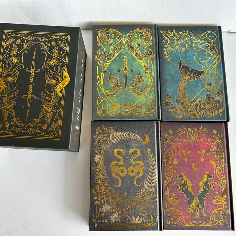 LitJoy The Folk of the Air First Print Set Cruel Prince by Holly Black ...