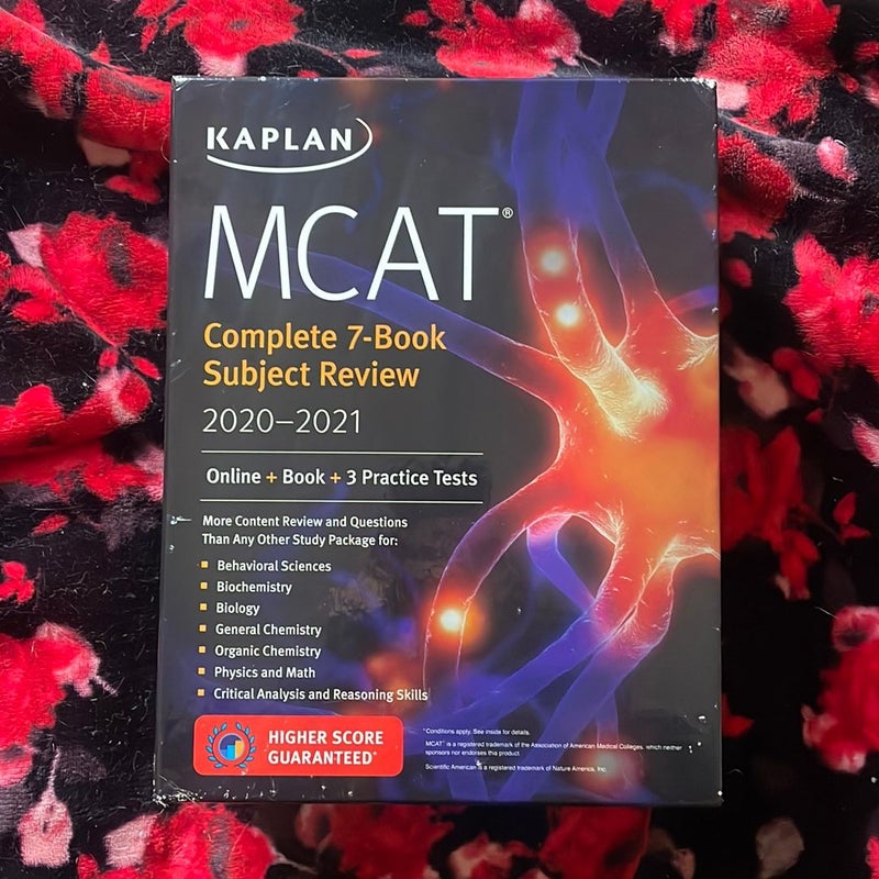 MCAT Complete 7-Book Subject Review 2020-2021 by Kaplan Test Prep