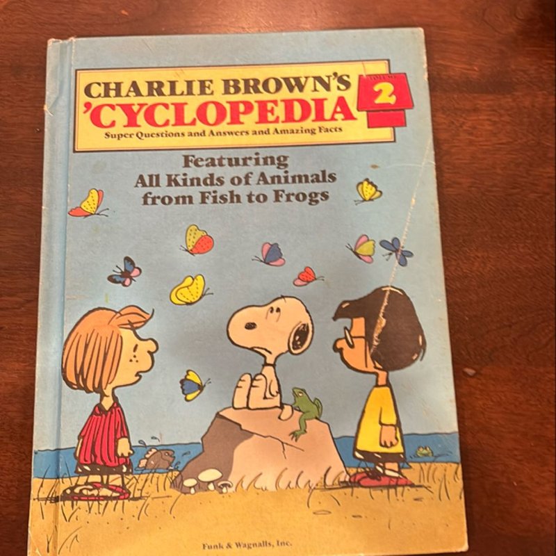 Charlie Browns cyclopedia by Funk and Wagnalls, Hardcover | Pangobooks