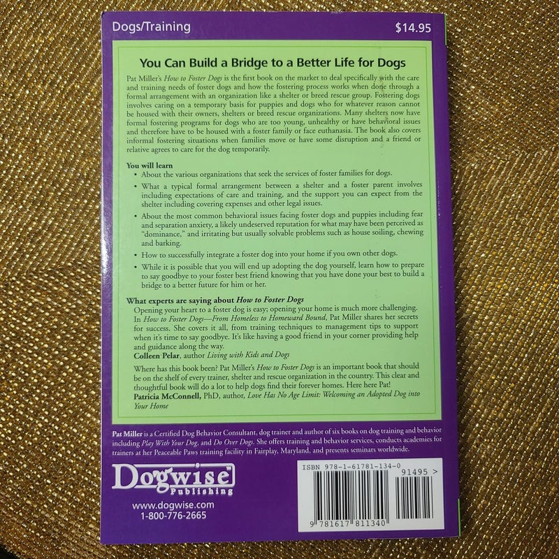 How to Foster Dogs by Pat Miller, Paperback | Pangobooks