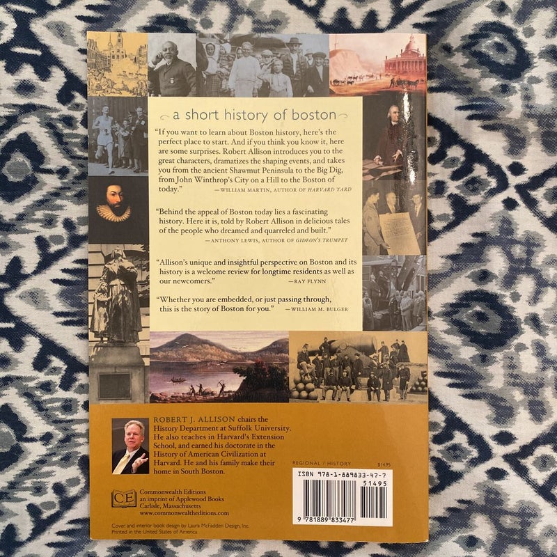 A Short History of Boston by Robert Allison, Paperback | Pangobooks