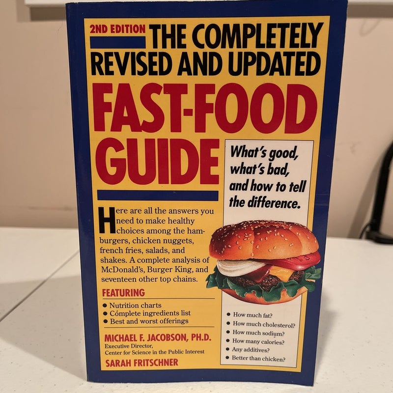 The Fast-Food Guide by Michael F. Jacobson, Paperback | Pangobooks