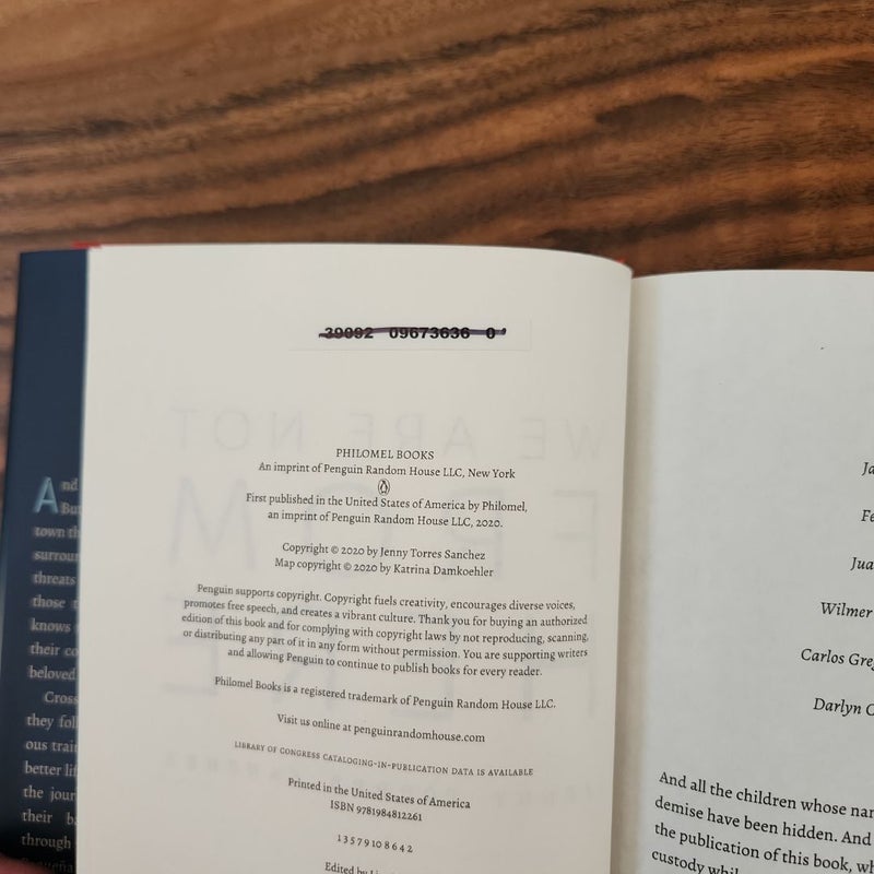 We Are Not from Here by Jenny Torres Sanchez