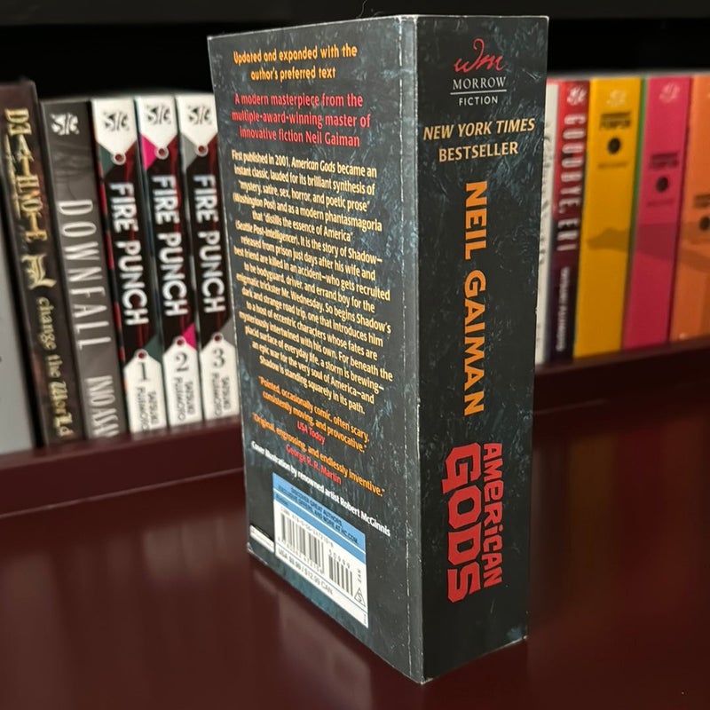 American Gods: the Tenth Anniversary Edition by Neil Gaiman, Paperback ...