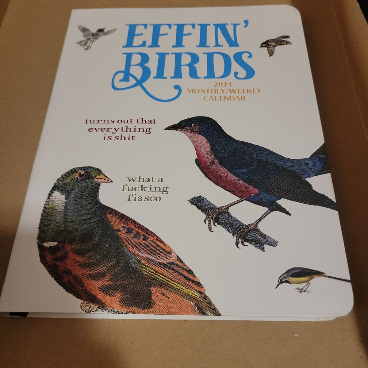 Effin birds 2024 planner by N/a, Paperback | Pangobooks