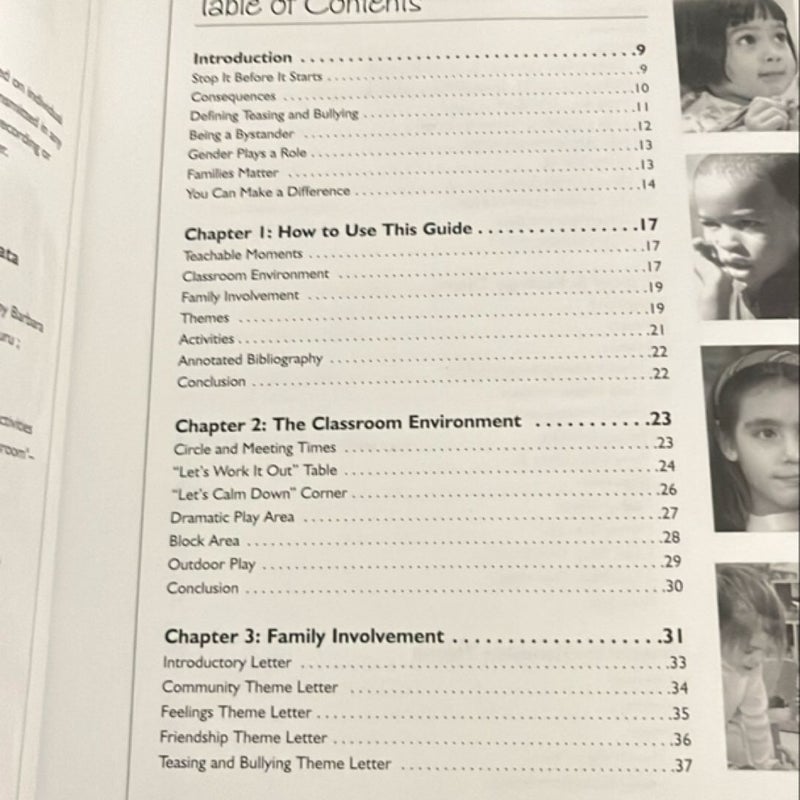 The Anti-Bullying and Teasing Book for Preschool Classrooms by Barbara ...