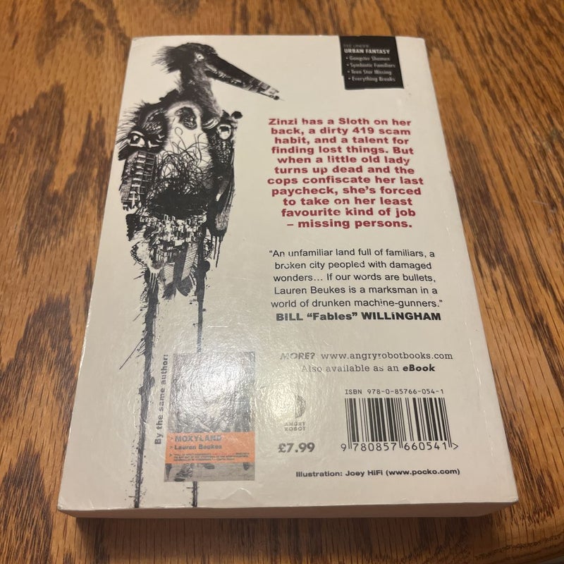 Zoo City by Lauren Beukes, Paperback | Pangobooks