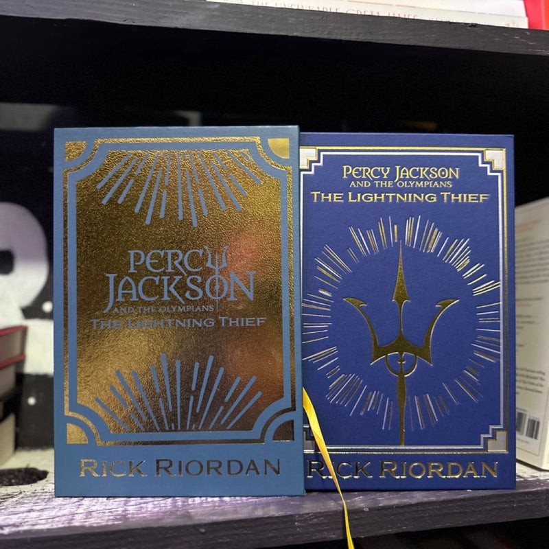 Percy Jackson and the Olympians the Lightning Thief Deluxe Collector's ...