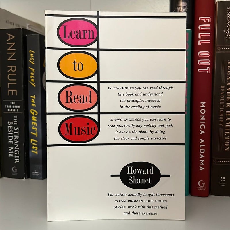 Learn to Read Music by Howard Shanet, Paperback | Pangobooks