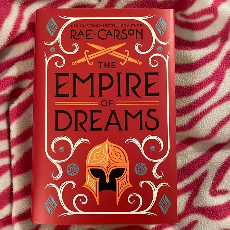 Signed: The Empire of Dreams by Rae Carson , Hardcover | Pangobooks
