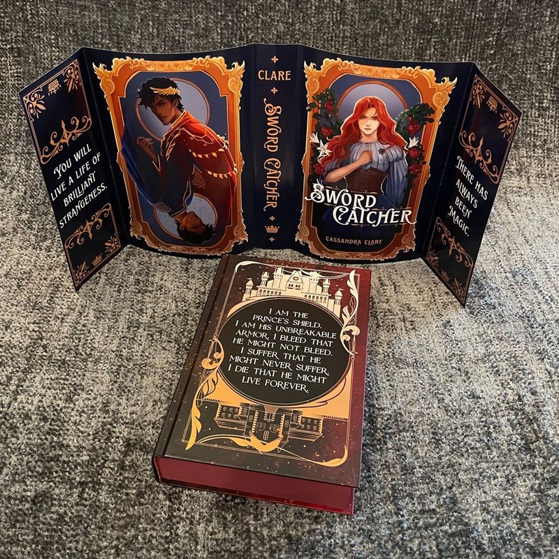 Sword Catcher OwlCrate special edition with sprayed edges by ...