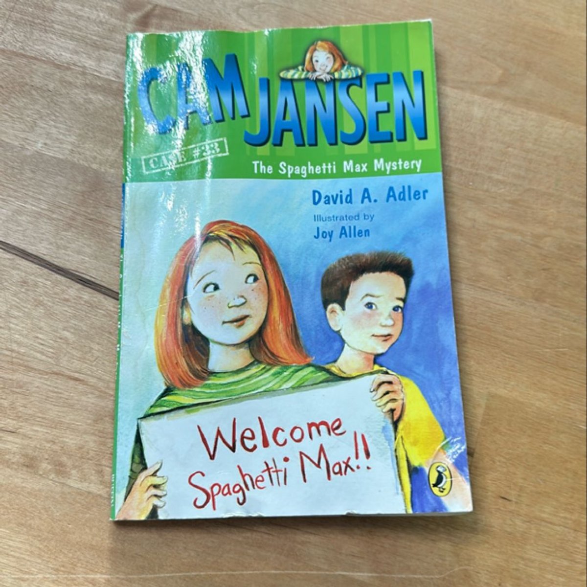 Cam Jansen and the Spaghetti Max Mystery by David A. Adler