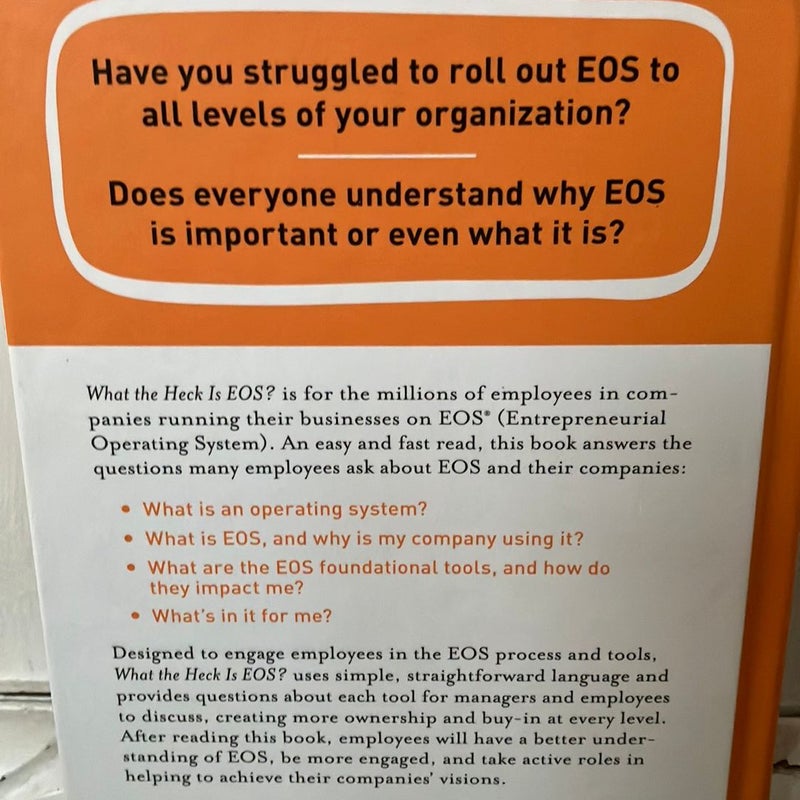 What the Heck Is EOS? by Gino Wickman, Hardcover | Pangobooks
