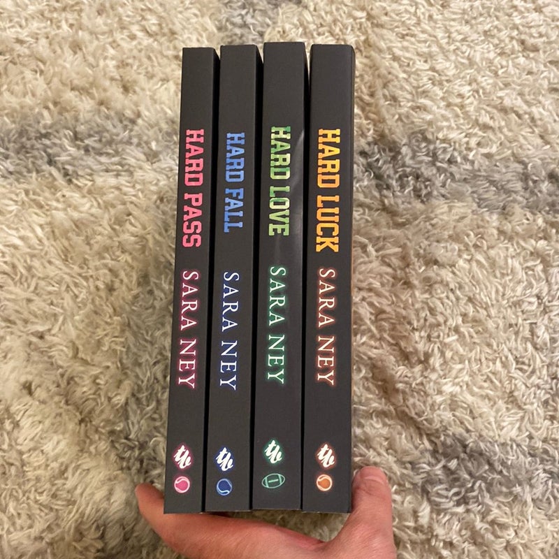 Hard Pass, Hard Fall, Hard Love, and Hard Luck (All Signed) by Sara Ney ...