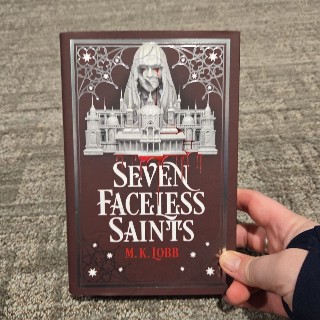 Seven Faceless Saints Fairyloot Edition by M.K. Lobb, Hardcover ...