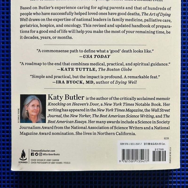 The Art of Dying Well by Katy Butler, Paperback | Pangobooks
