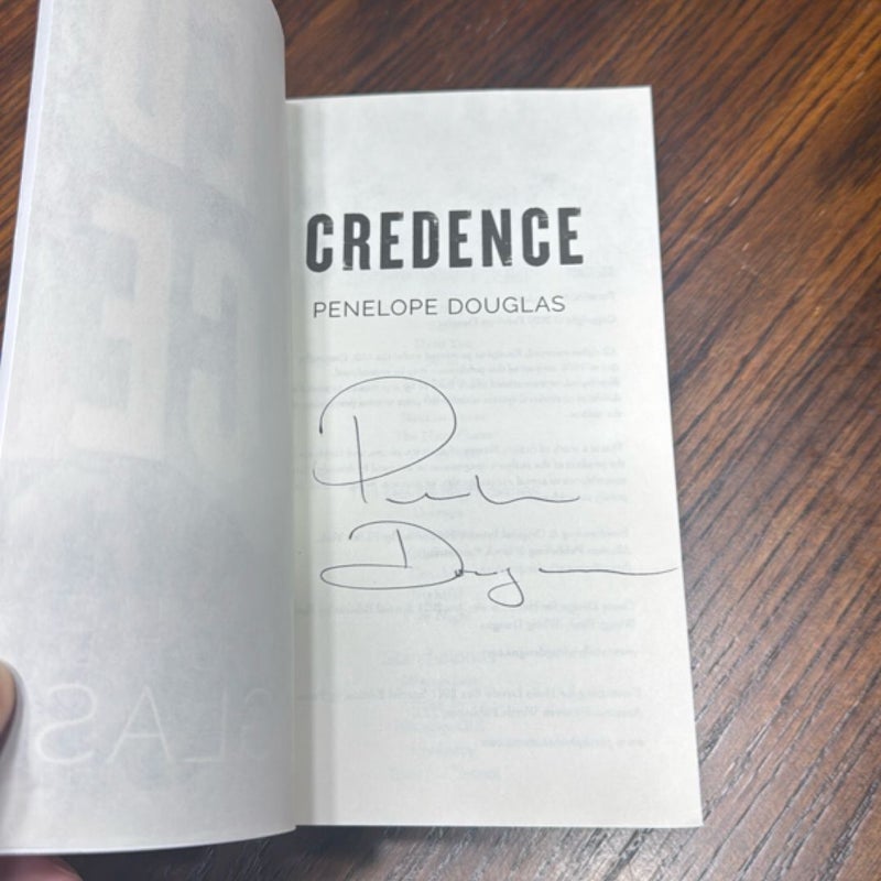 SIGNED Hello Lovely Credence by Penelope Douglas, Paperback | Pangobooks