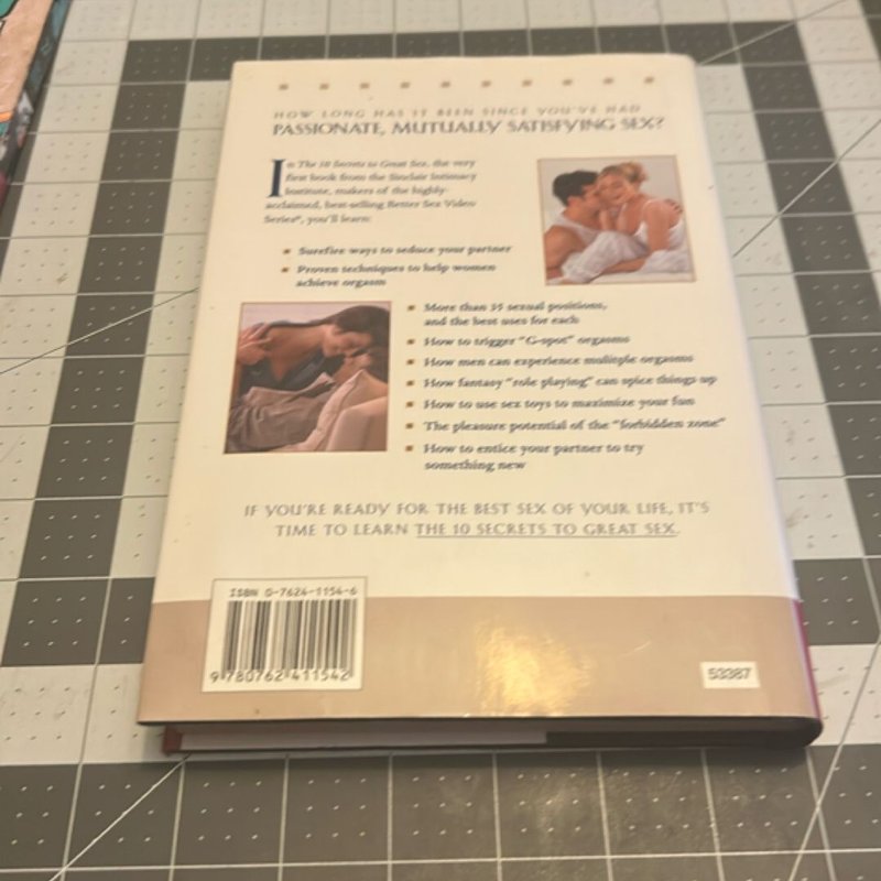 The 10 Secrets to Great Sex the Sinclair Intimacy Institute by Felicia ...