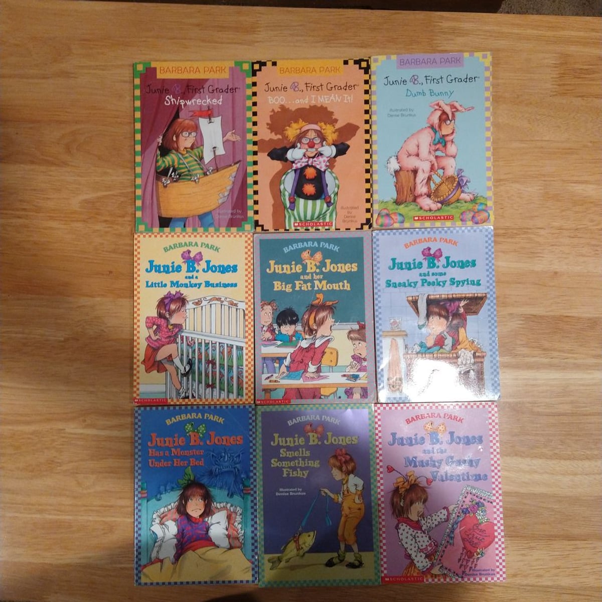 Junie B. Jones series by Barbara Park; Denise Brunkus, Paperback ...