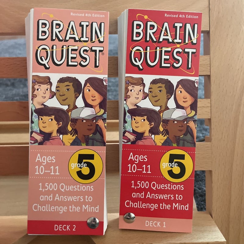 Brain Quest 5th Grade Q&a Cards