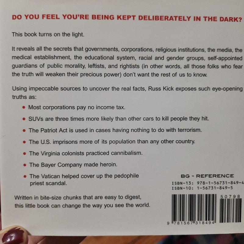 100 Things You're Not Supposed to Know by Russell Kick