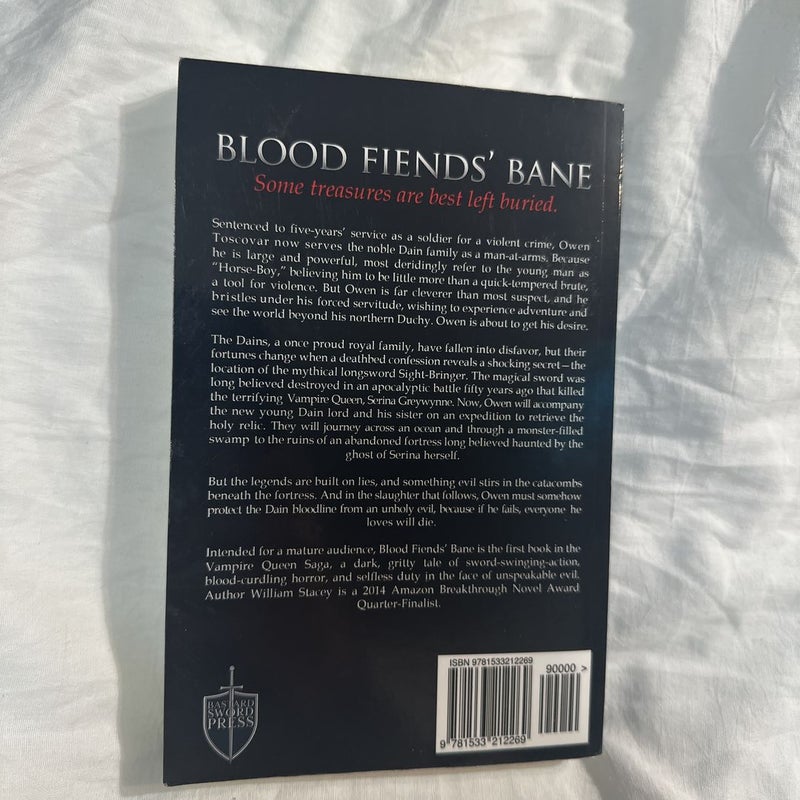 Blood Fiends' Bane by William Stacey