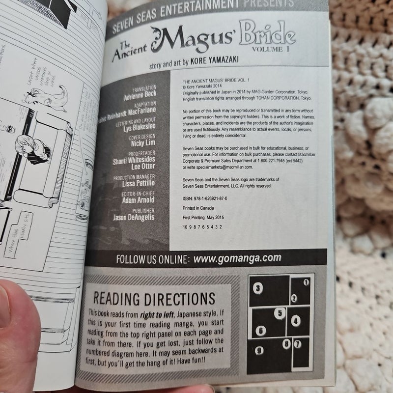 The Ancient Magus' Bride Vol. 1 by Koré Yamazaki