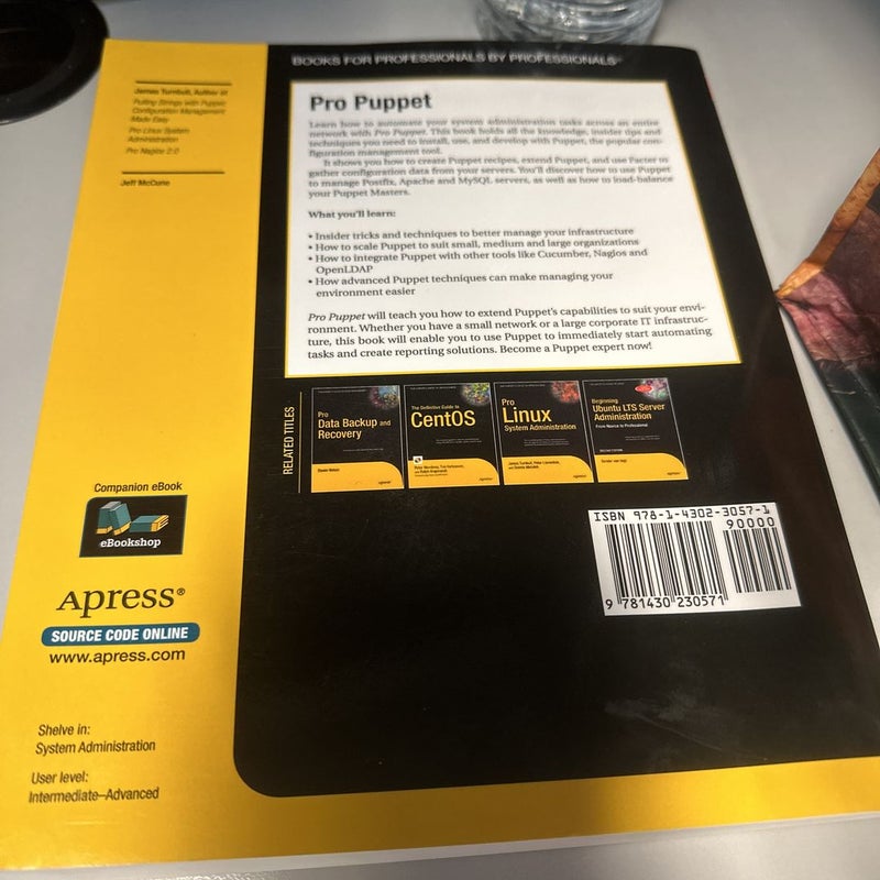 Pro Puppet by James Turnbull, Jeffrey McCune