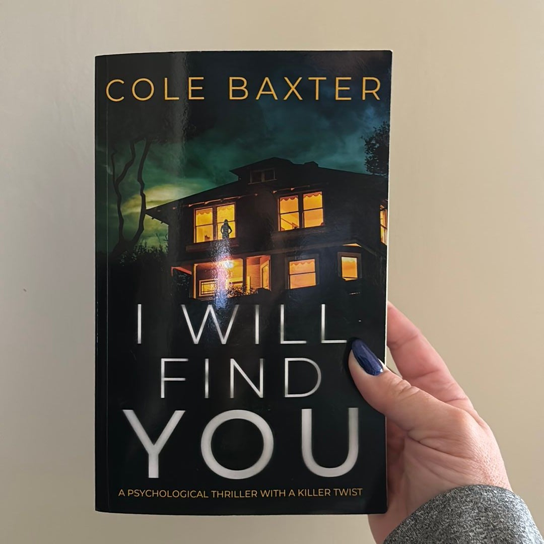 I Will Find You by Cole Baxter, Paperback | Pangobooks
